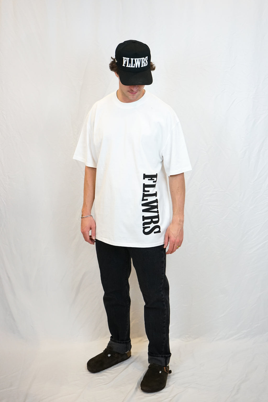 Classic Bold White Tee – FLLWRS